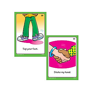 Super Duper Publications | Following Directions Fun Deck Flash Cards | Educational Learning Resource for Children