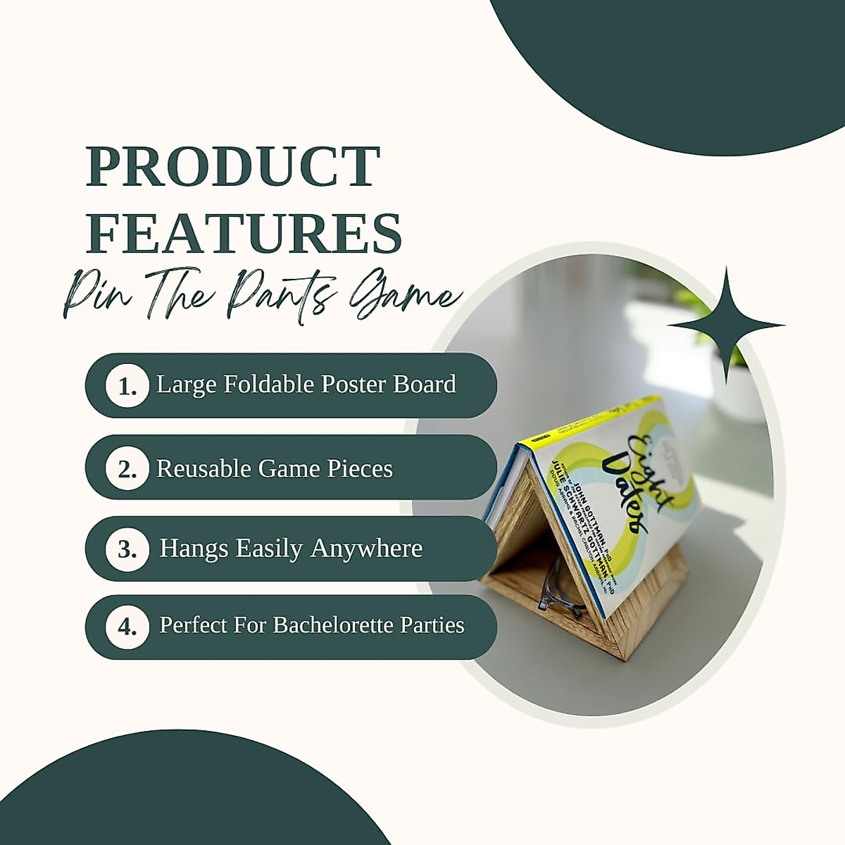 Multi-Functional Triangle Book Holder No Assebmly Required | Convenient Book Stand with Storage Cubby for Organized Reading Experience | Wooden Book Accessory | Perfect Gift for Book Lovers