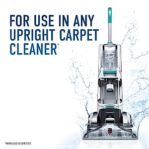 Hoover Free Deep Cleaning Carpet Shampoo, Concentrated Machine Cleaner Solution, 50oz Hypoallergenic Formula, AH30952, White, 50 Fl Oz (Pack of 1)