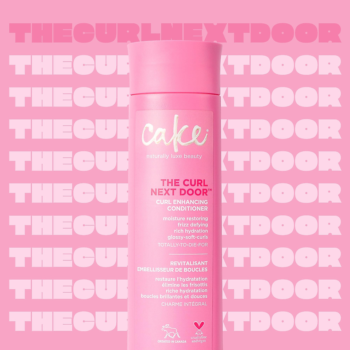 Cake Beauty The Curl Next Door Curl Enhancing Conditioner, 10 Ounce