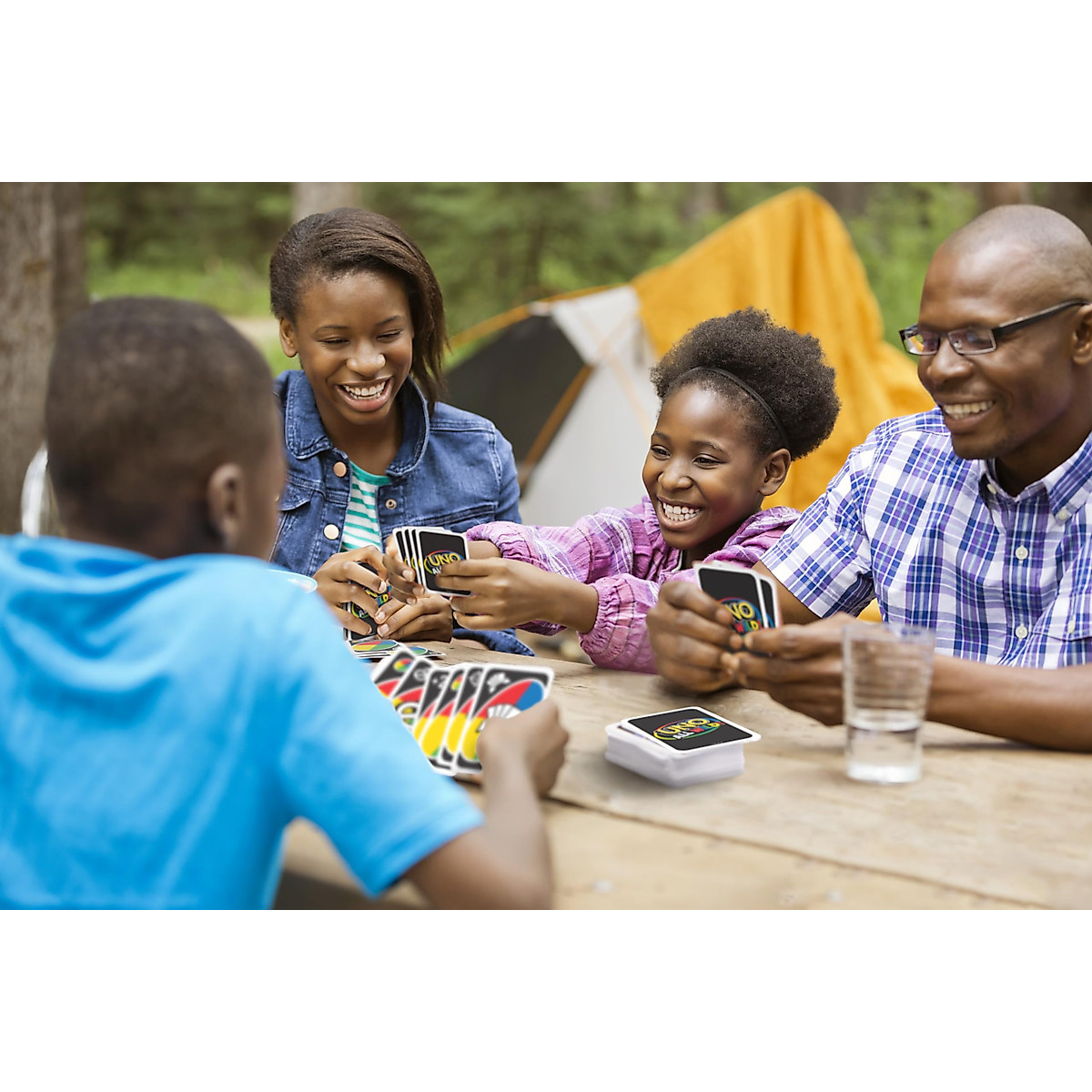 Mattel Games UNO All Wild Card Game with 112 Cards, Gift for Kid, Family & Adult Game Night for Players 7 Years & Older