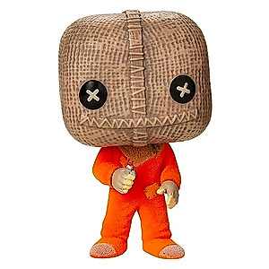 Funko Spirit Halloween Trick 'r Treat Sam with Razor Flocked POP! Figure | Horror Collectible