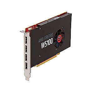 Sapphire AMD FirePro W5100 4GB GDDR5 Quad DP PCI-Express Graphics Card 100-505737