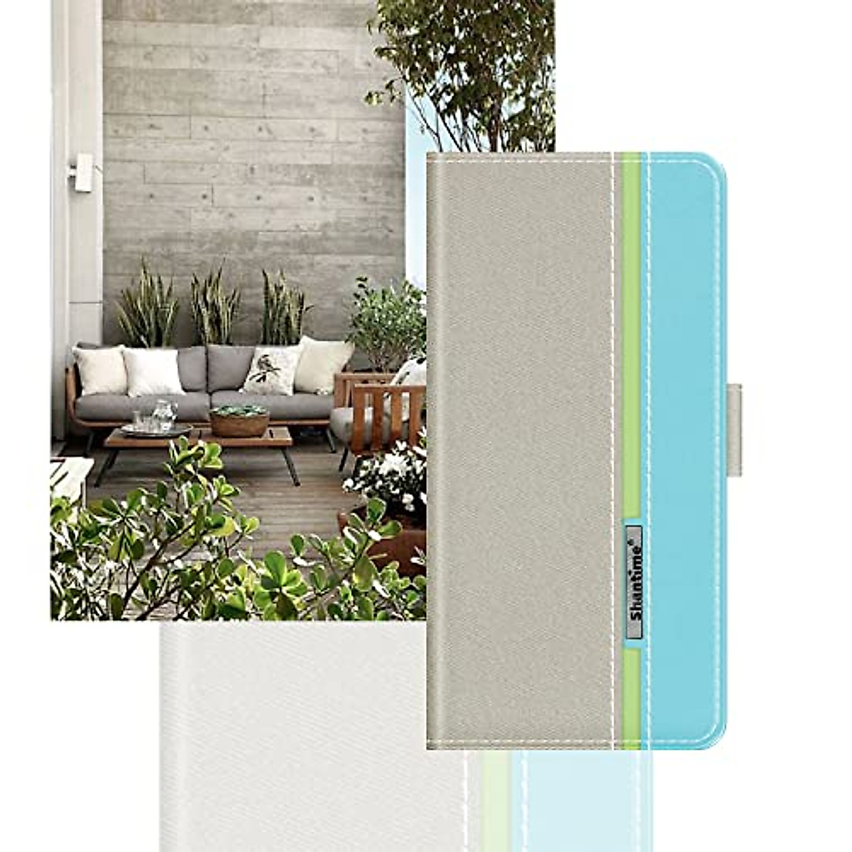 MILEGAO for Infinix Smart 5 Flip Cover, Magnetic Buckle Multicolor Business PU Leather Phone Case with Card Slot, for Infinix Smart 5A 6.6 inches