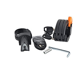 Lavelo Bike Folding Lock High Security Level Heavy Duty Folding Bike Lock with Bracket