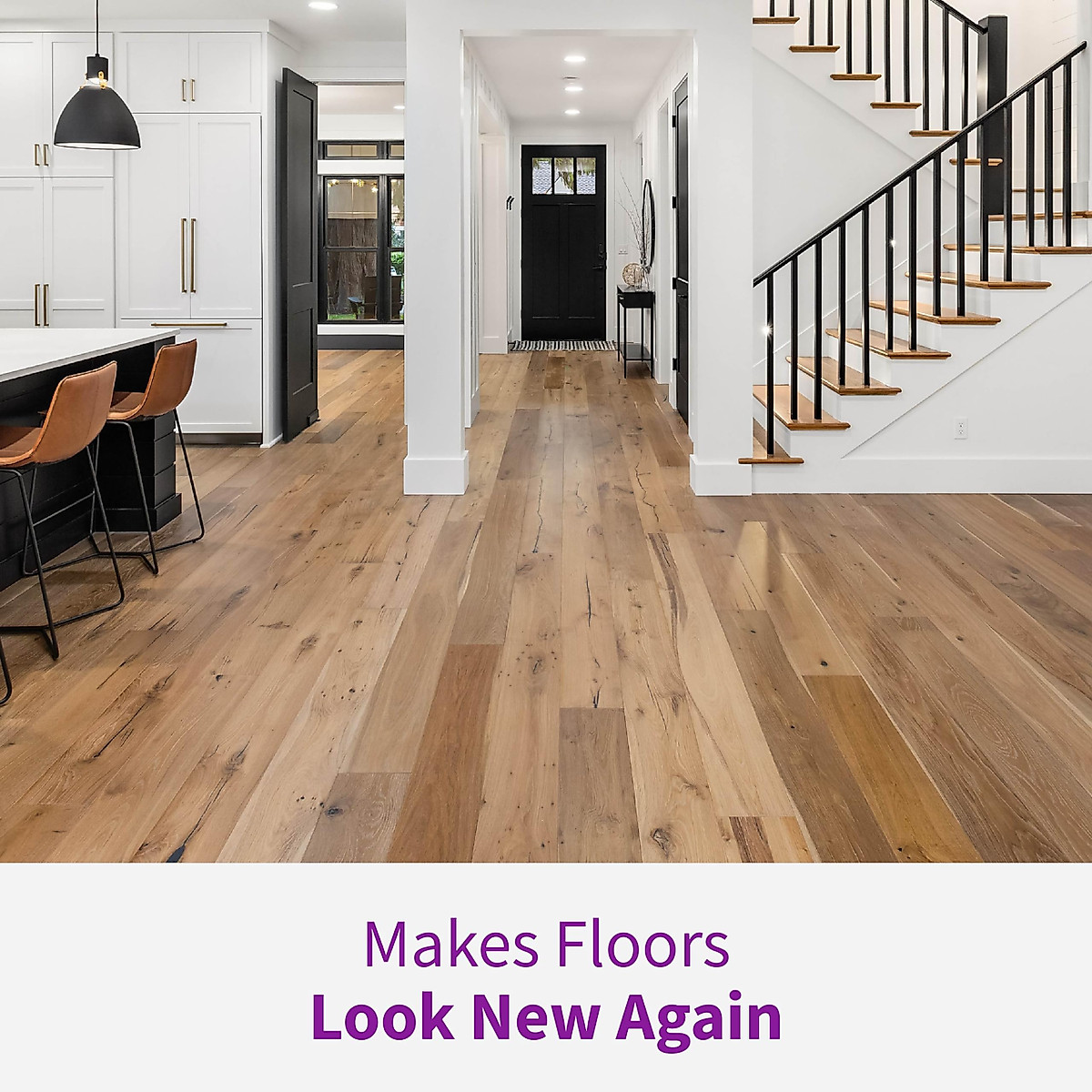 Rejuvenate All Floors Restorer and Polish Fills in Scratches Protects & Restores Shine No Sanding Required (128 oz)