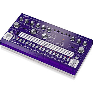 Behringer Rhythm Designer RD-6 Analog Drum Machine, Purple Translucent