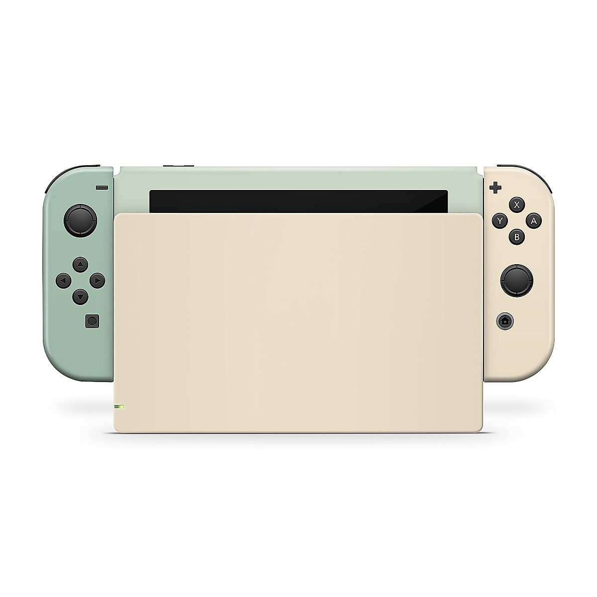 Tacky Design Retro Pastel Classic Skin Compatible with Nintendo Switch Skin Wrap Cover, Colorwave Color Blocking Skin for Nintendo Switch Stickers, Premium Vinyl 3M Full Wrap Decal.