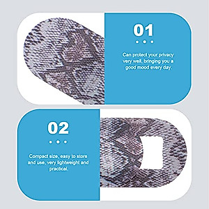 SOLUSTRE Computer Stickers Computer Stickers Computers Laptops 3 Pcs Webcam Web Webcam Cover Laptop Camera Cover Computer Camera Cover Cover Web Camera Computer Stickers Computers Laptops Pc Camera