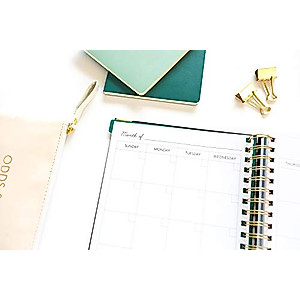 The Homeschool Planner: Beautiful and Undated with Monthly Tabs | To Do List, Goals, Meal Planning & Academic Tools | Homeschooling, Distance Learning & Family Organizer | Gold Spiral