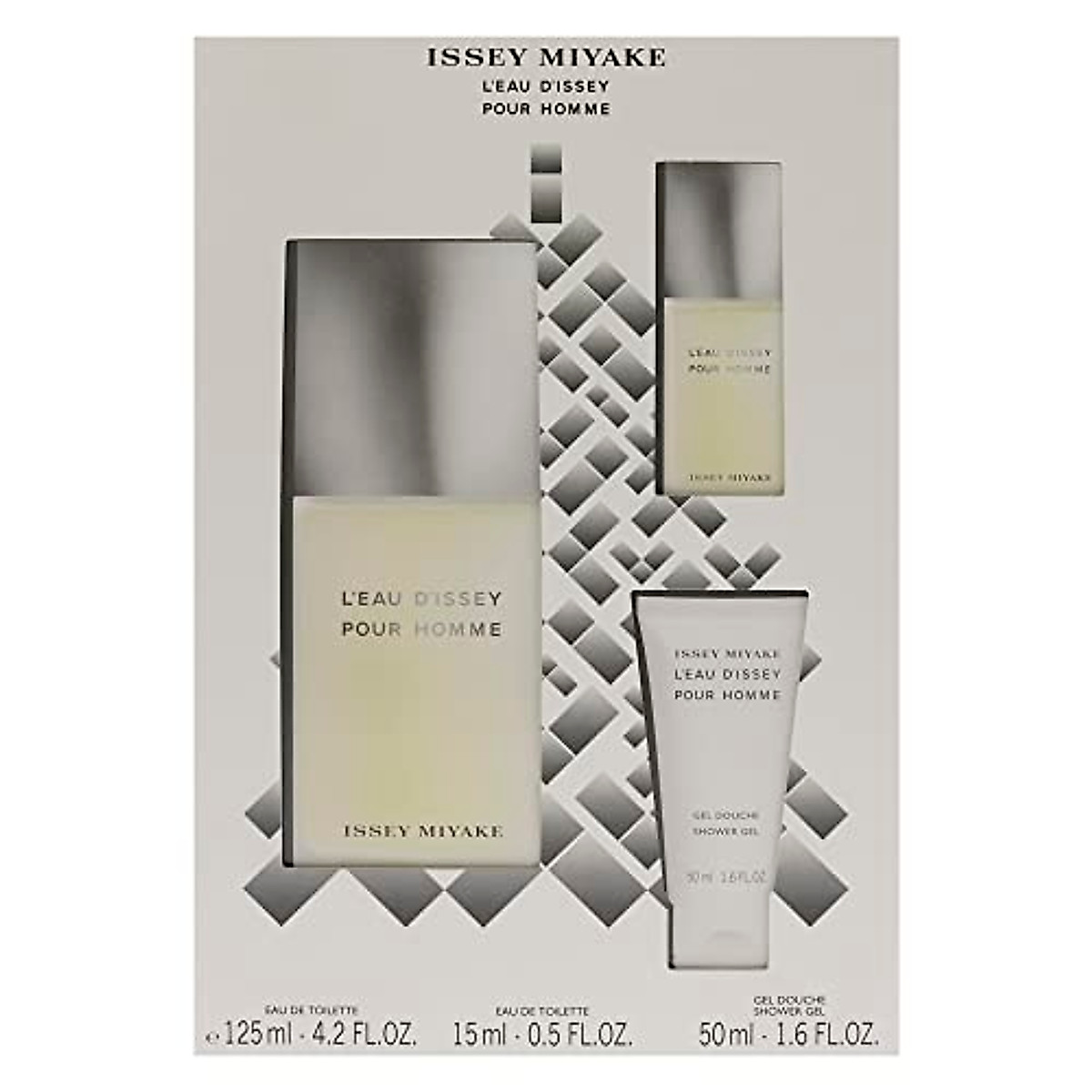 Issey Miyake Leau Dissey Pour Homme Men 3 Pc Gift Set