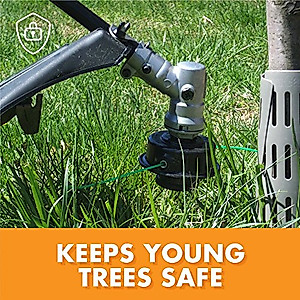 EasyFlex 1131-6C Tree Trunk Protector, 6 Count (Pack of 1), Gray