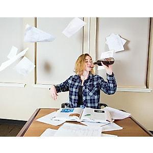 Guzzle Buddy 2GO Unbreakable Tritan Plastic Wine Bottle Glass, It Turns Your Bottle Into Your Glass, Real Women