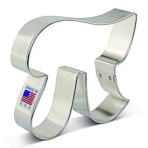 Pi Symbol Cookie Cutter 3.75" Made in USA by Ann Clark