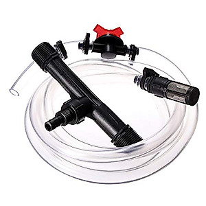 NC KDAFA Irrigation Venturi Fertilizer Injectors,1 Inch Irrigation Venturi Fertilizer Injectors Device Filter Kit Tube