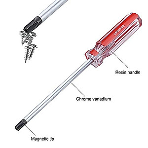 uoboeuq 13-Piece Magnetic Torx Screwdrivers Set, Security Tamper Proof, T4、T5、T6、T7、T8、T9、T10、T15、T20、T25、T27、T30、T40