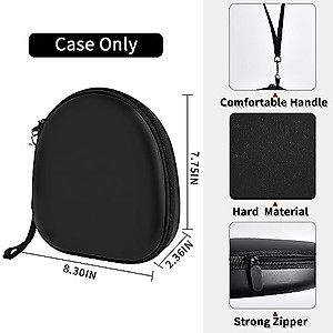 PAIYULE Case Compatible with Sony WH-CH720N Noise Canceling Wireless Headphones Bluetooth Over The Ear Headset, Carrying Storage Bag for Sony WH-CH520/ for Edifier W820NB Plus (Box Only)