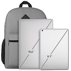 School Backpack,Unisex Classic Bookbag Teens Schoolbag with USB Port for High School College Office Work Travel