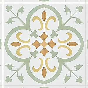 Merola Tile Revival Memory 7-3/4" x 7-3/4" Ceramic Floor and Wall Tile