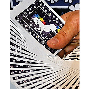 Bicycle Unicorn Playing Cards, Standard Index, Poker Cards, Premium Playing Cards, Unicorn Cards, Unique Playing Cards, 1 Deck