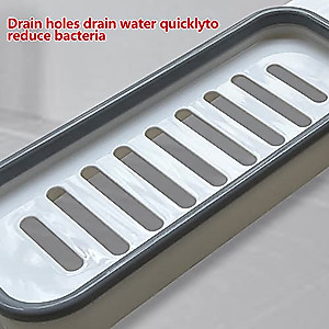 Bathroom Corner Punch-free Rack Adhesive Corner Shelf 180 Degree Rotating Shower Rack Adhesive Shower Caddy bathroom shelf tray bathroom shelf adhesive rack for shower corner shelf rack bathroom