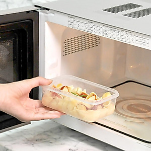 MTR Set of 3 Value Pack Food Storage Containers Vented Hole & Vacuum Pump BPA Free Kitchen Storage Dishwasher Safe Microwave Safe Freezer Safe Airtight Silicone Containers Leakproof & Reusable (3)