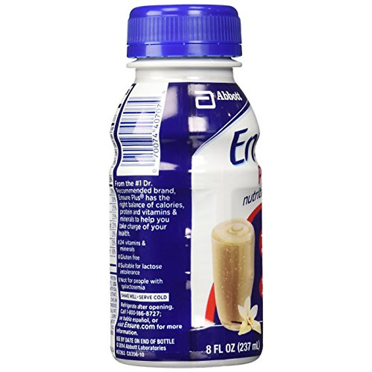 Ensure Plus Nutrition Shake, 8 FL Oz each, 30 Count