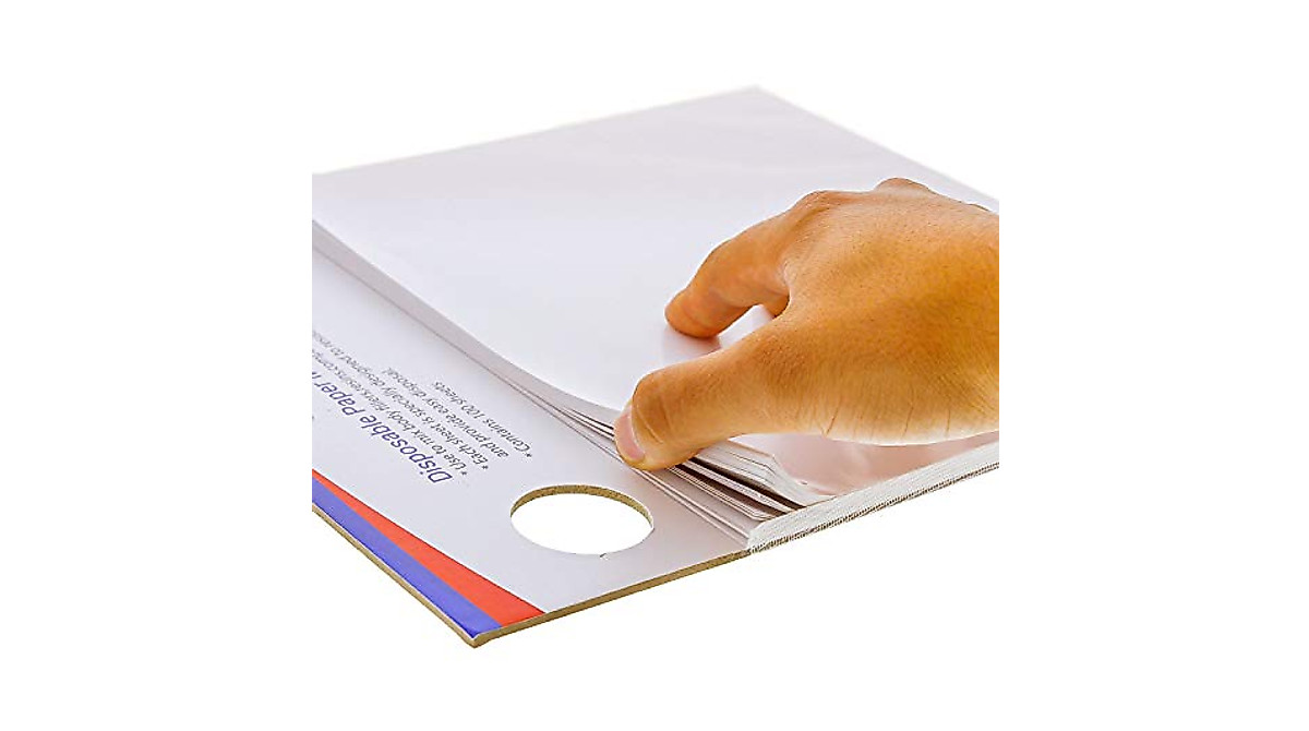 Auto Body Filler Mixing Sheets & Spreaders - Custom Shop 100 Sheets