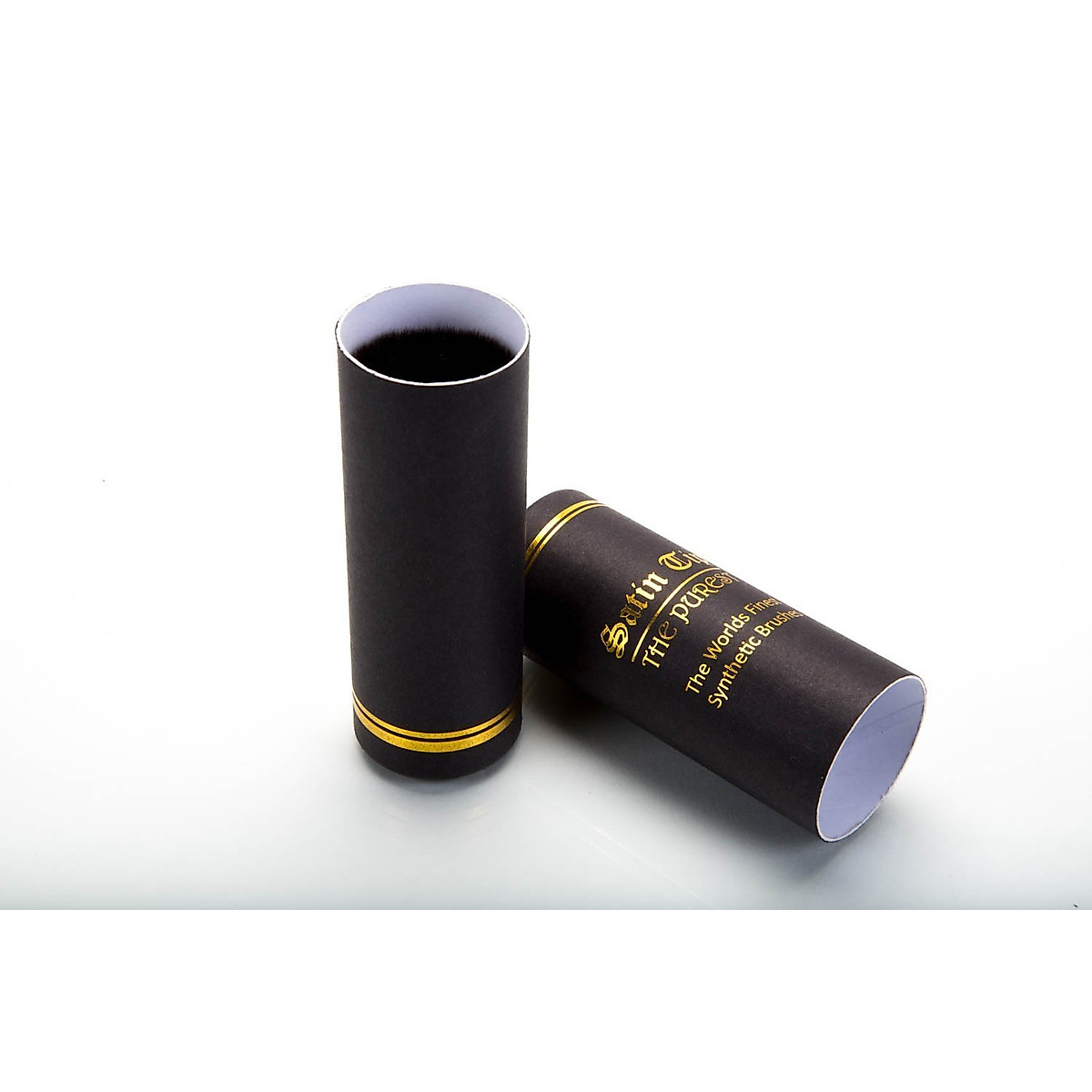 Satin Tip – The Purest, Shave Brush (Synthetic, Black, Soft Touch, Case)