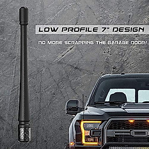 Rydonair Antenna Compatible with Ford F150 2009-2023 | 7 inches Rubber Antenna Replacement | Designed for Optimized FM/AM Reception