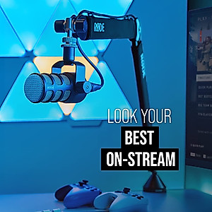 Rode PodMic Cardioid Dynamic Broadcast Microphone, Black