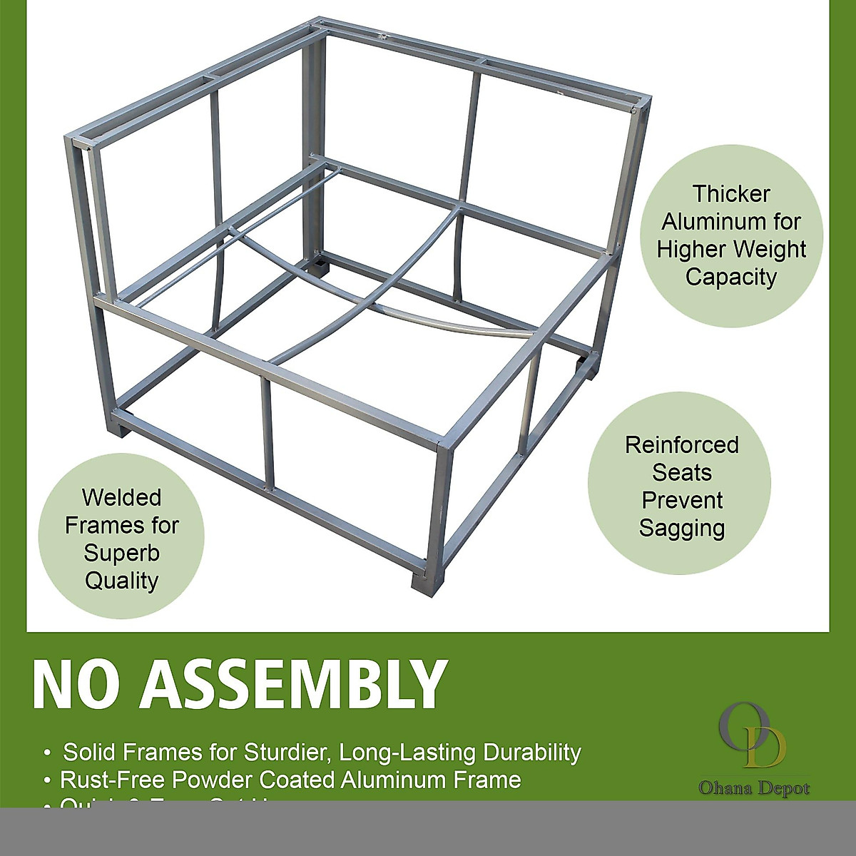 Ohana 7-Piece Outdoor Patio Furniture Sectional Conversation Set, Black Wicker with Gray Cushions - No Assembly with Free Patio Cover