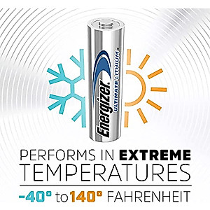 Energizer Ultimate Lithium AA Batteries and AAA Batteries, 8 Double A and 8 Triple A Batteries Combo