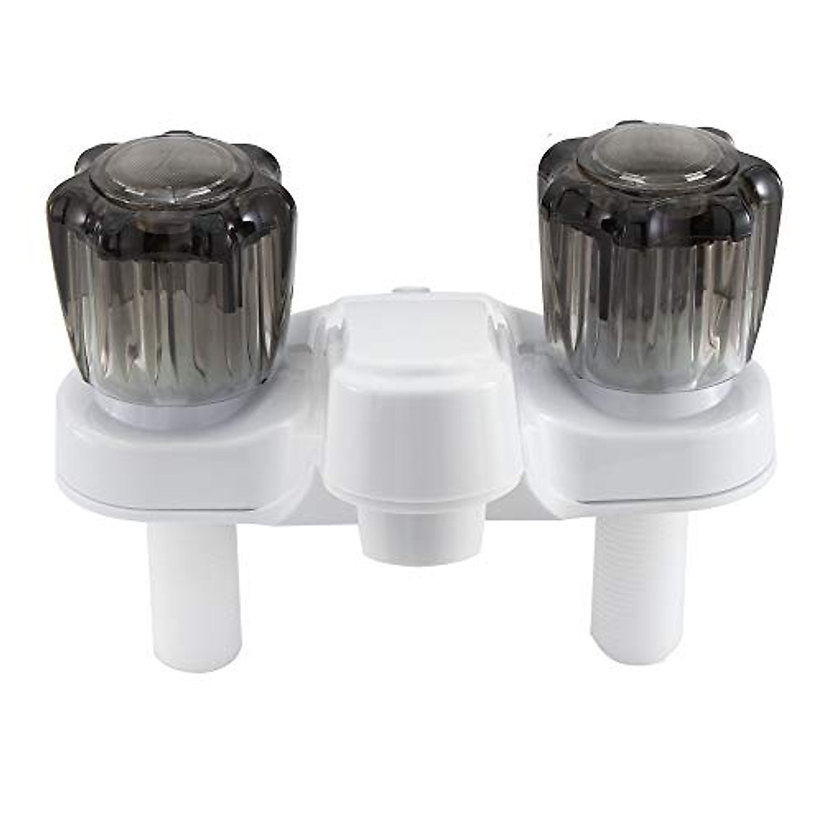 RecPro 4" RV Faucet | White | RV Bathroom Accessories | RV Bathroom Sink | Lavatory Faucet