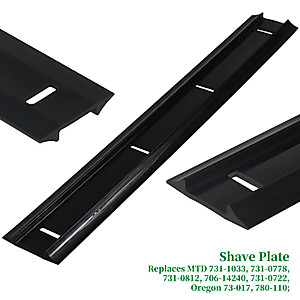 BOSFLAG 753-04472 Auger Kit with 731-1033 Shave Plate Replaces MTD 735-04032, 735-04033, 735 04033 for White Outdoor SB221, SB521, SB721, Troy-Bilt 210, 2100, 521, 5521, 721, Squall 21" Snow Throwers