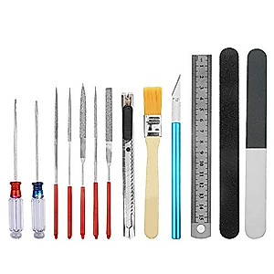 Bigstone 29 PCS Gundam Model Tools Kit Hobby Building Tools Set for Cars, Airplanes, Buildings, Gundam, Robots Models Building Repairing and Fixing ext.