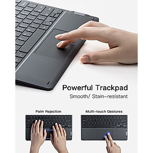 Inateck Surface Pro 9 Keyboard Compatible with Surface Pro 9/8/X/10/11, with 7-Color Backlight, KB05111