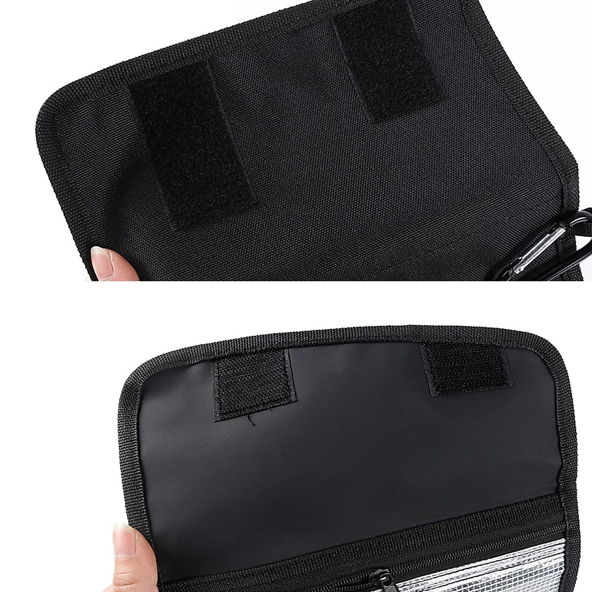 BESPORTBLE Fishing Bait Bag Fishing Bag Fishing Lures Organizer Portable Bait Organizer Fishing Tackle Bag Portable Fishing Pouch Transparent Tackle Foldable Soft Bait PVC Seal