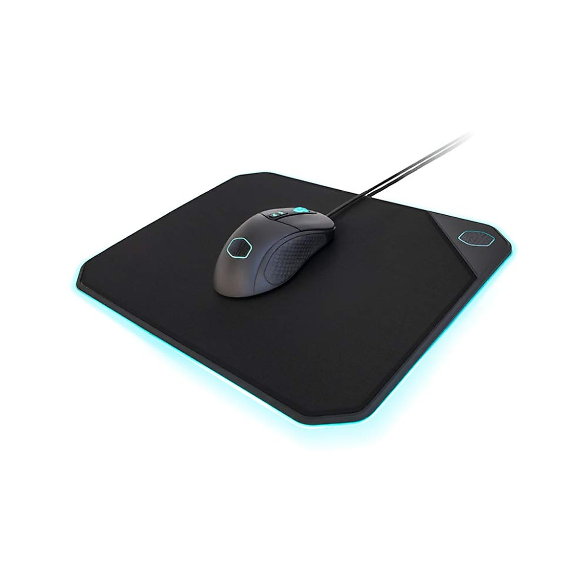 Cooler Master Dual-Sided Gaming Mouse Pad with RGB Illumination and Software Customization