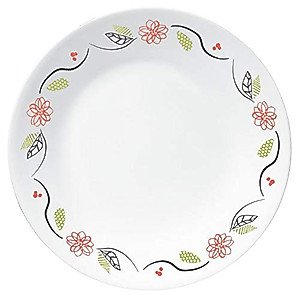 Corelle Tangerine Garden 6.75 in Appetizer Plate Set of 4