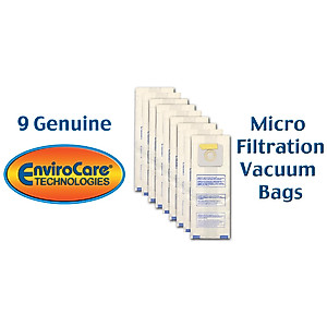 EnviroCare Replacement Micro Filtration Vacuum Cleaner Dust Bags Made to Fit Panasonic Types U, U-3, U-6-9 Pack