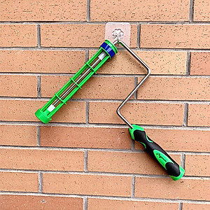 Magimate Paint Roller Frame for General Core Roller Covers, 9-inch Non-Slip Roller Frame, Soft Grip Threaded Roller Handle