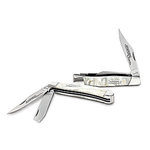 Imperial IMP13L Stainless Steel Large 2 Blade Pocket Knife