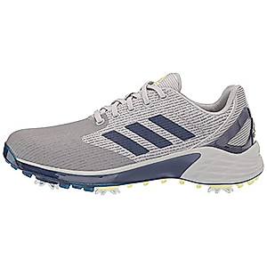 adidas Men's ZG21 Motion Golf Shoes, Grey Two/Victory Blue/Pulse Yellow, 11.5