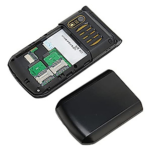 Jectse Flip Phone, Unlocked Cell Phone Big Button Phone with 2.4 Inch Screen, Flashlight, Removable Battery, 2G Phone Flip Cell Phone for Senior Elderly (Black)