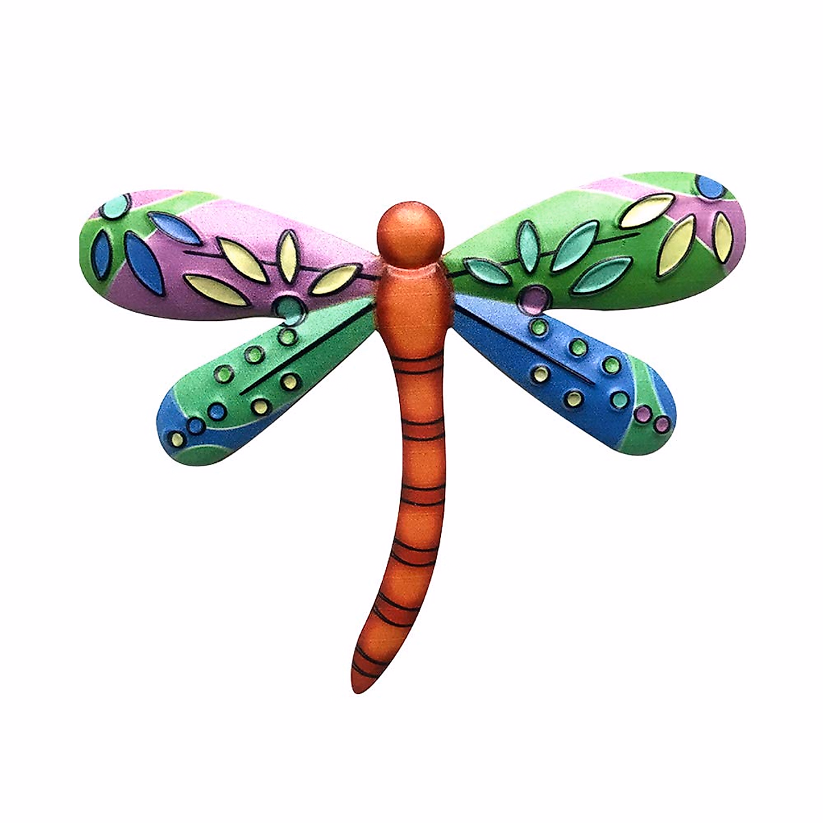 K-Musculo Metal Dragonfly Bedroom Outdoor Garden Backyard Living om Patio Bathroom Porch Gift Iron Art Balcony Hanging Home Wall Decor