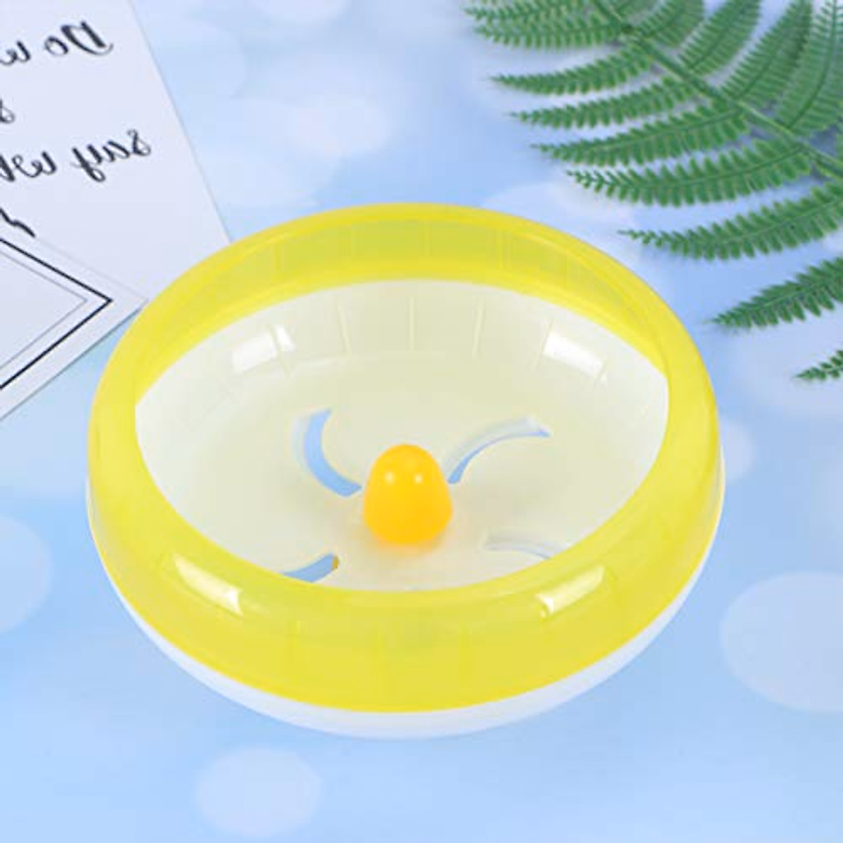 POPETPOP 2pcs Hamster Wheel Silent Spinner - Pets Running Sports Exercise Wheel Jogging Wheel Hamster Rat Gerbil Silent Spinner Toys - 18cm