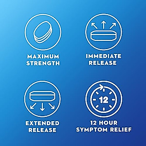 Mucinex 12 Hour Maximum Strength 1200 mg Guaifenesin Extended-Release Tablets for Excess Mucus Relief, Expectorant Aids Excess Mucus Removal, Chest Congestion Relief, 14 Tablets