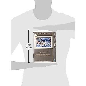 Dimensions Gold Collection Counted Cross Stitch 'Winter's Hush', 16 Count Grey Aida, 16" x 10"