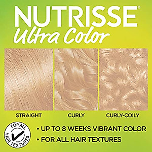 Garnier Hair Color Nutrisse Ultra Color Nourishing Creme, LB2 Ultra Light Natural Blonde (Pina Colada) Permanent Hair Dye, 1 Count (Packaging May Vary)